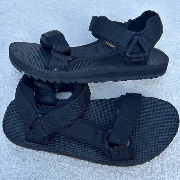 Teva | Shoes | Teva Black Sandals Size | Poshmark